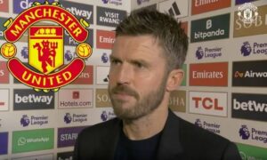Micheal Carrick reveals what Mbeumo said to the media on Friday that ...